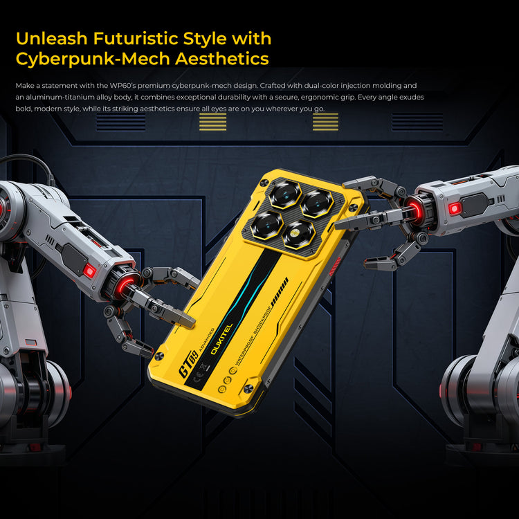 Oukitel WP60 5G Rugged Phone 7.2'' HD+ Display 10,000mAh Big Battery 1 – OUKITEL UK